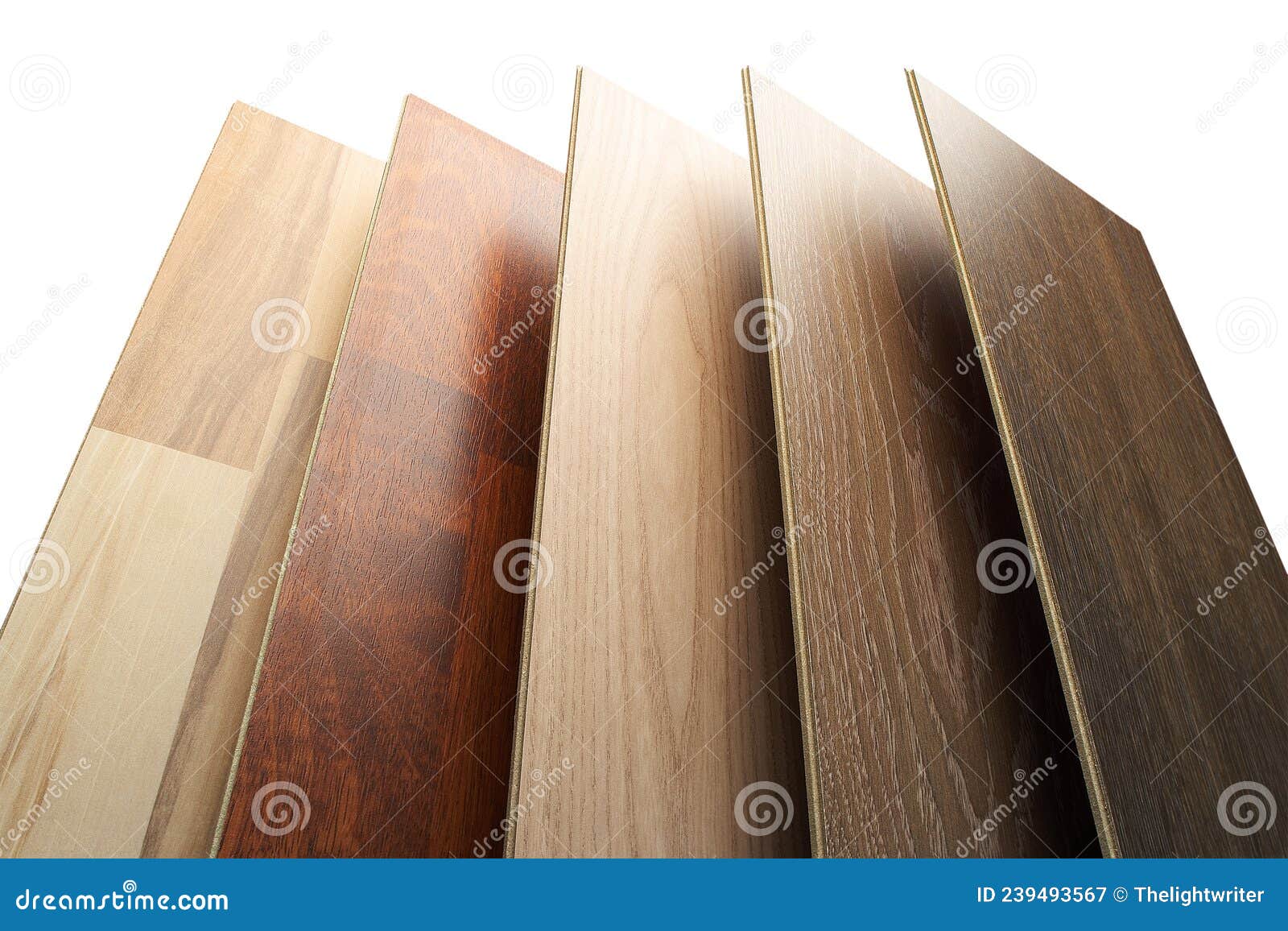 Five Types of Wood Laminate Stock Image - Image of five, texture: 239493567