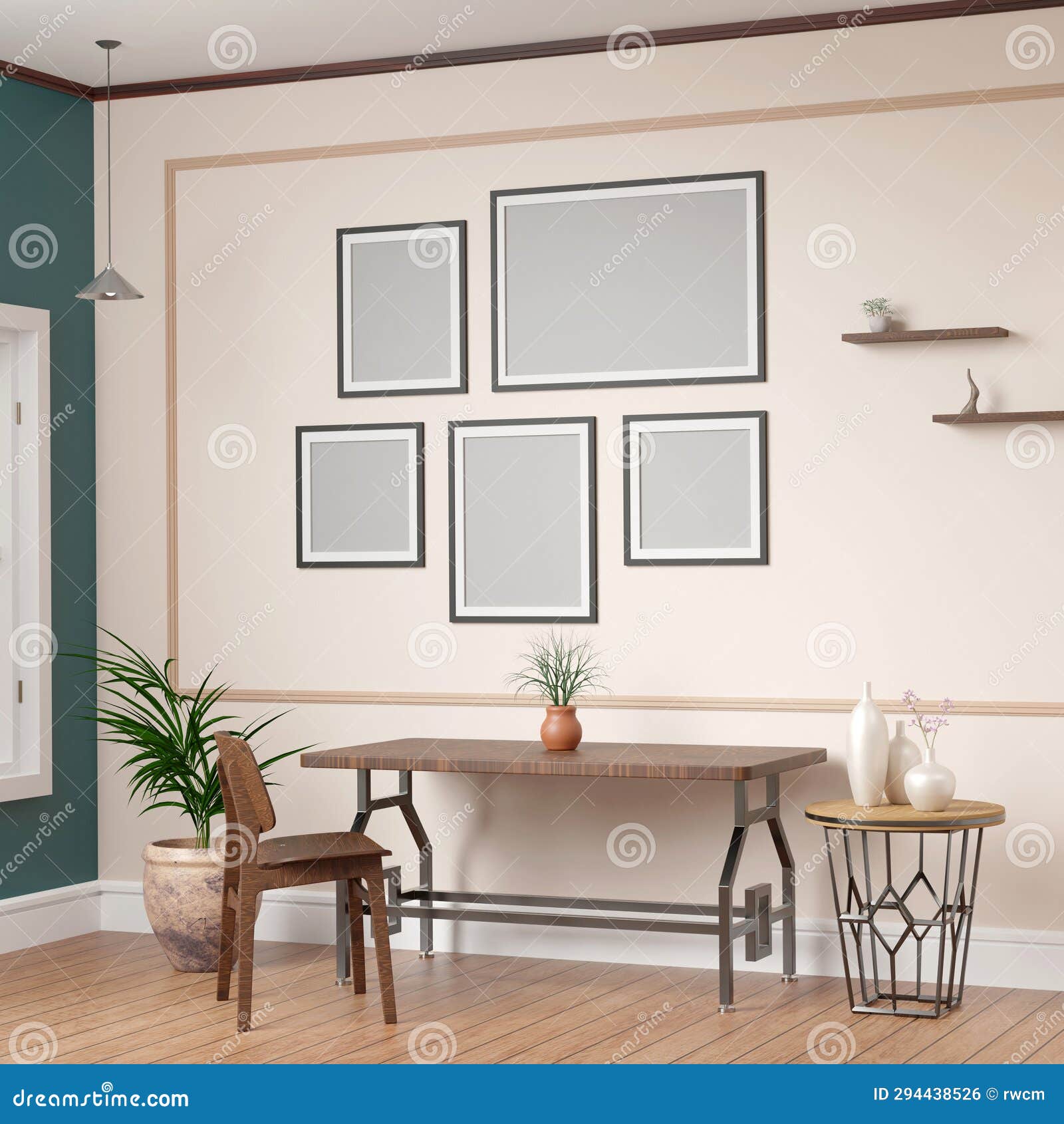 Five Unique but Random Position of Multiple Frame Format Stock ...