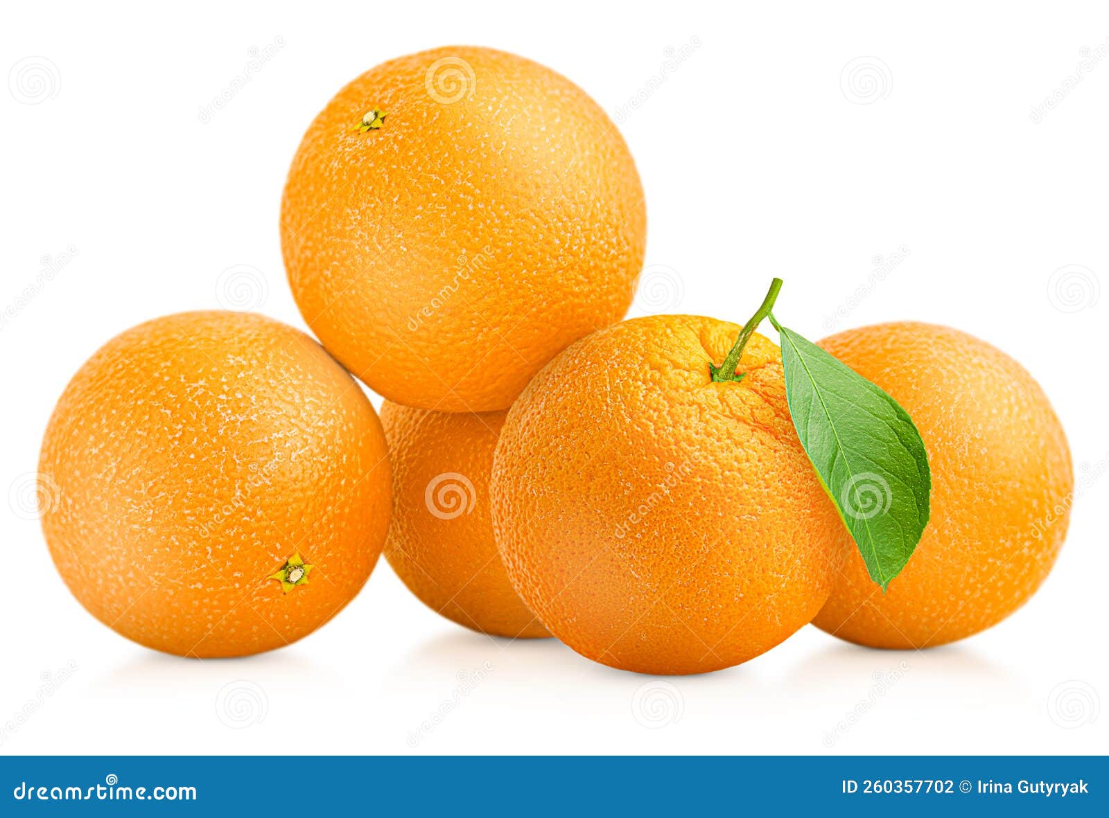 Five whole oranges stock photo. Image of juicy, five - 260357702