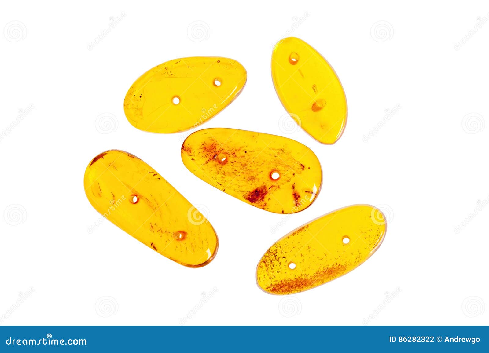 Five yellow amber stones. stock photo. Image of jewelry - 86282322