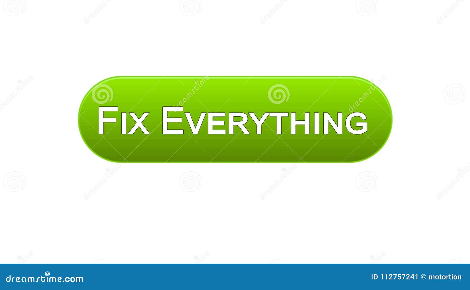 Fix Everything Web Interface Button Green Color, Maintenance, Support ...