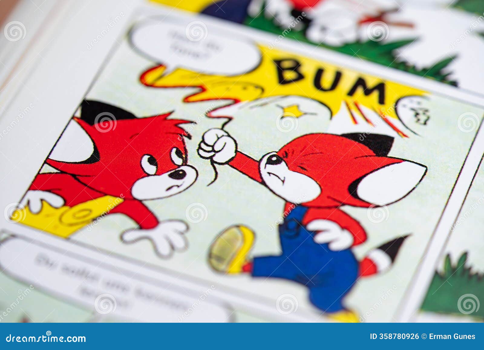 Fix and Foxi from a Comic Book. Editorial Photo - Image of fantasy ...