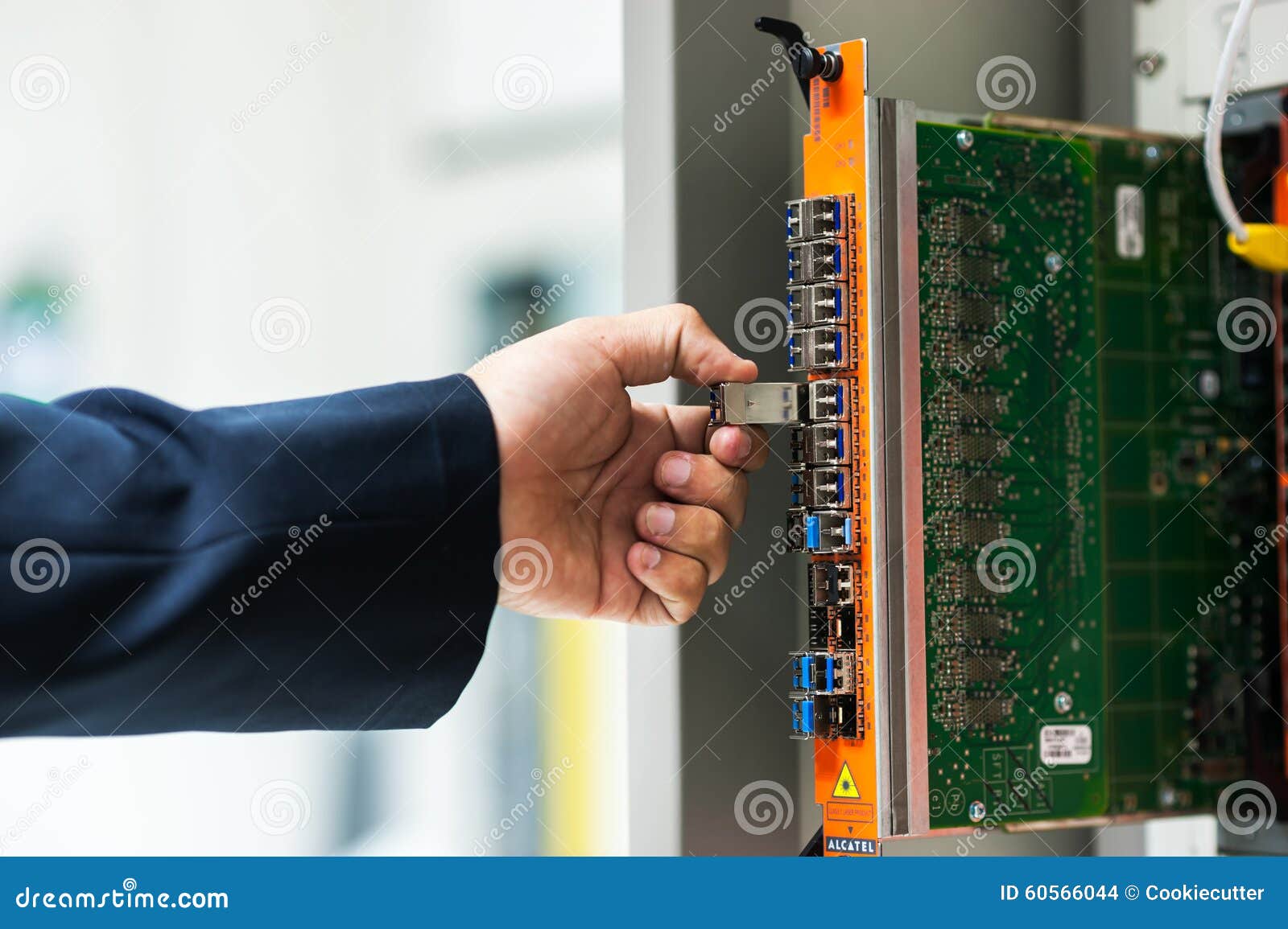 Fix Network Switch in Data Center Room Stock Photo - Image of switch ...