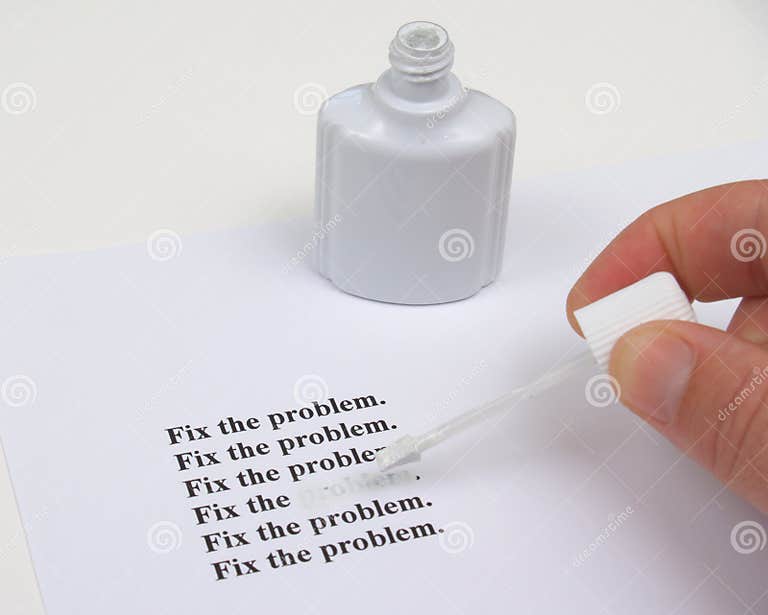 Fix the Problem stock photo. Image of bottle, mess, rebuild - 955408