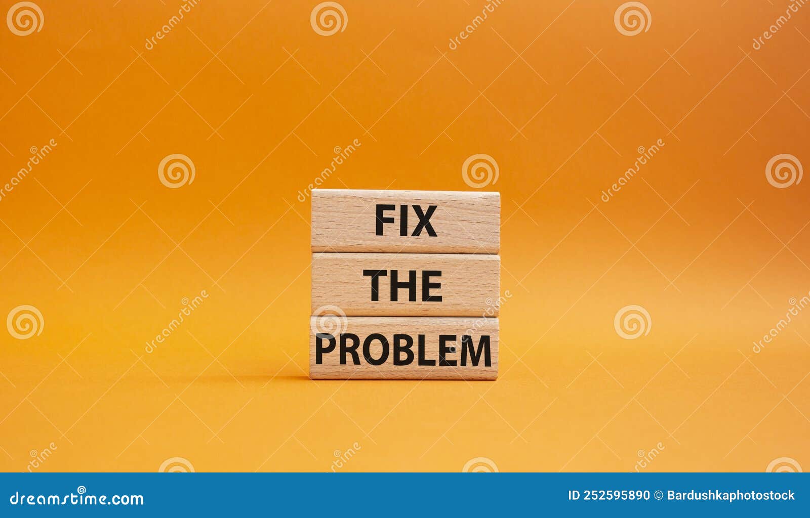 Fix the Problem Symbol. Wooden Blocks with Words Fix the Problem ... Fix the Problem Symbol. Wooden Blocks with Words Fix the Problem ...