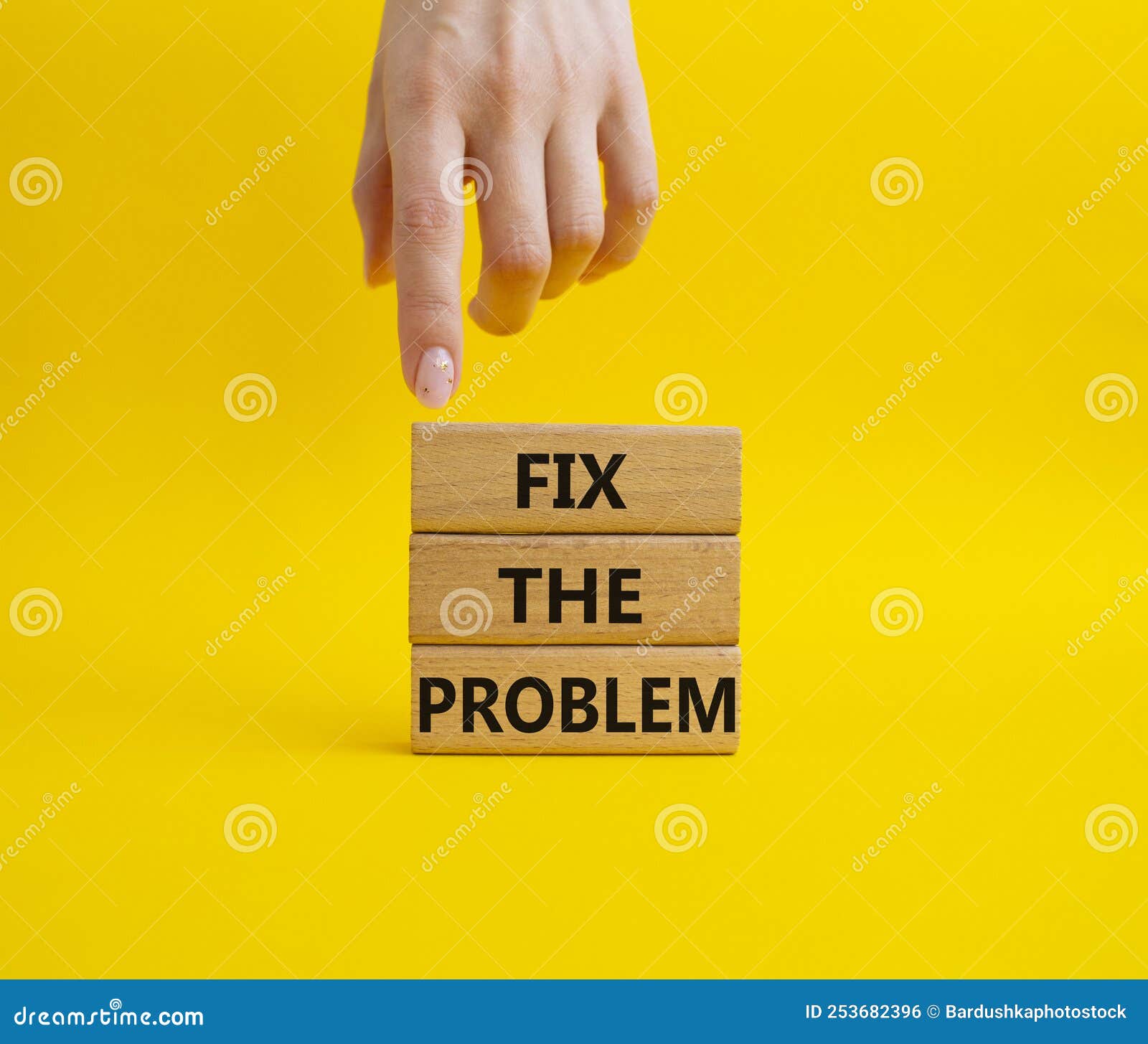 Fix The Problem Symbol. Wooden Blocks With Words Fix The Problem ... Fix The Problem Symbol. Wooden Blocks With Words Fix The Problem ...