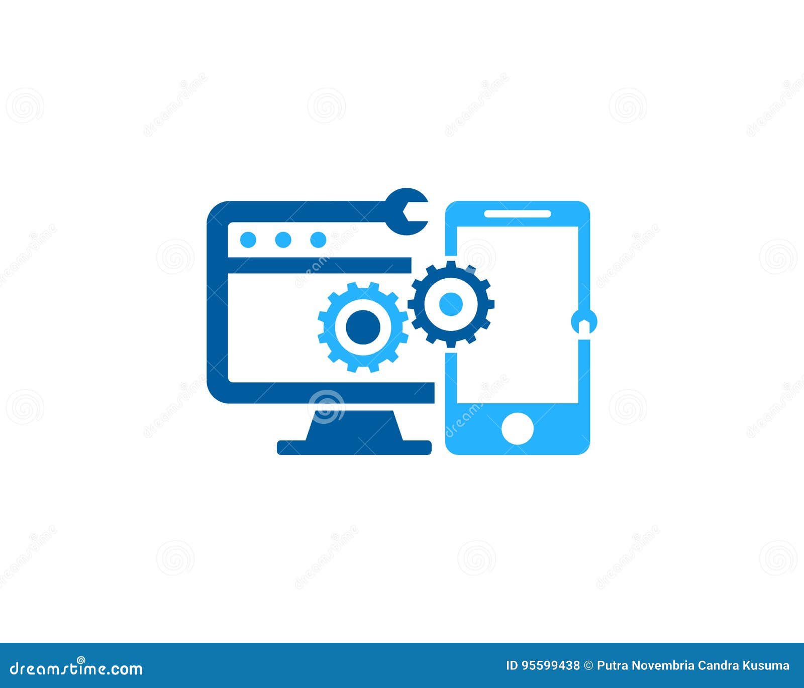 Fix and Repair Icon Logo Design Element Stock Vector - Illustration of ...