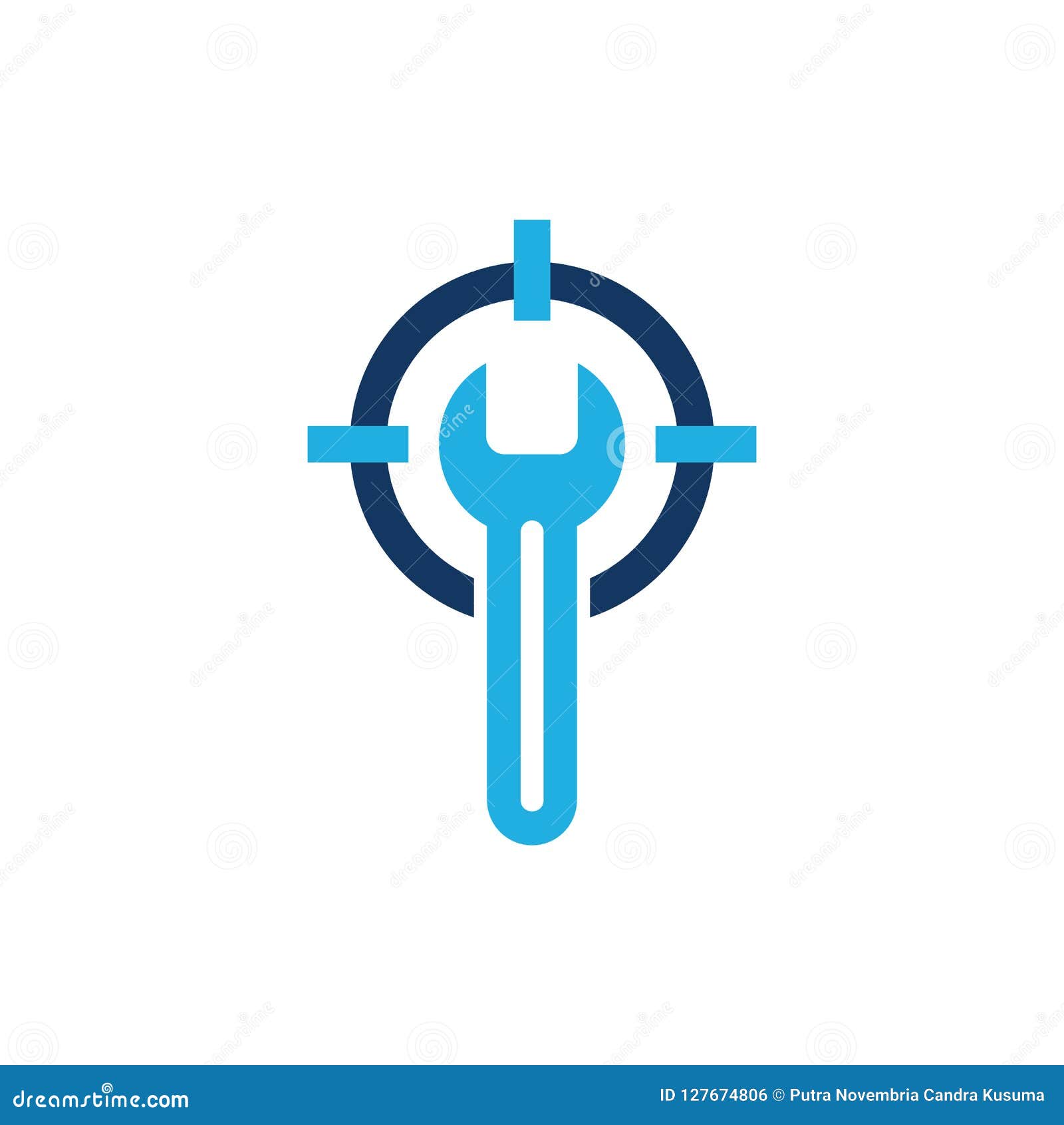 Fix Target Logo Icon Design Vector Illustration | CartoonDealer.com ...