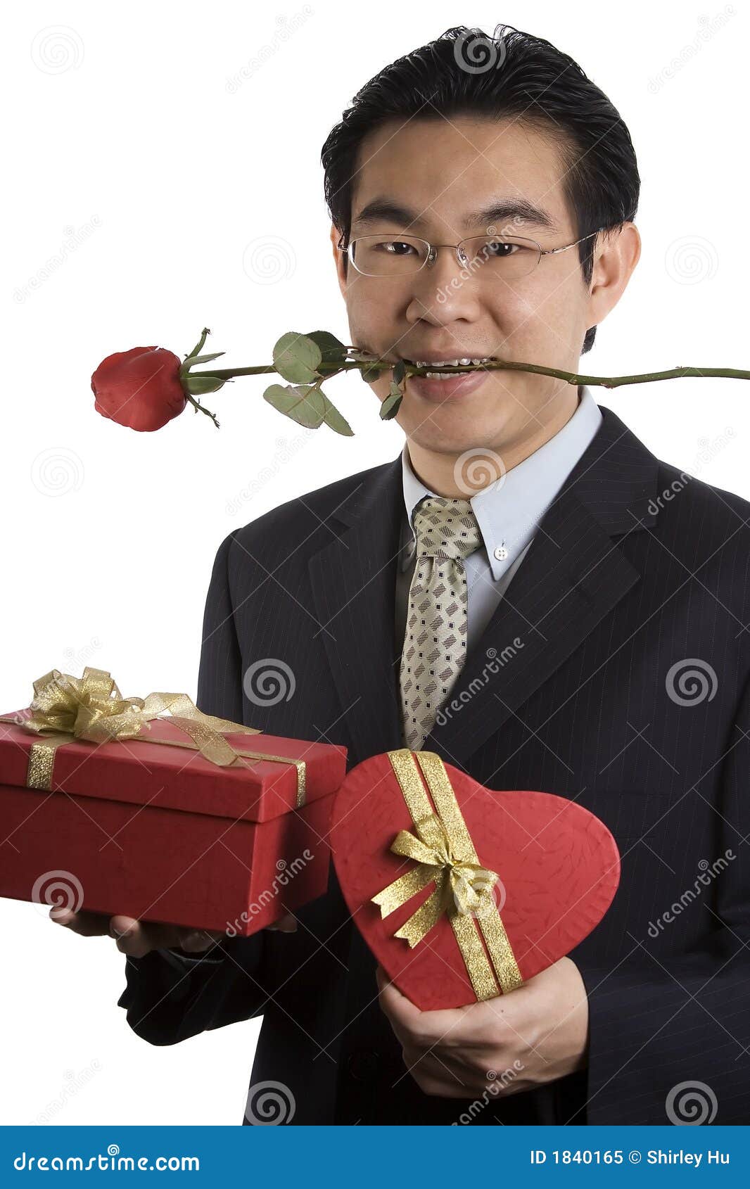 Fixation Rose Dans La Bouche Image stock - Image du bâillon, robe: 1840165