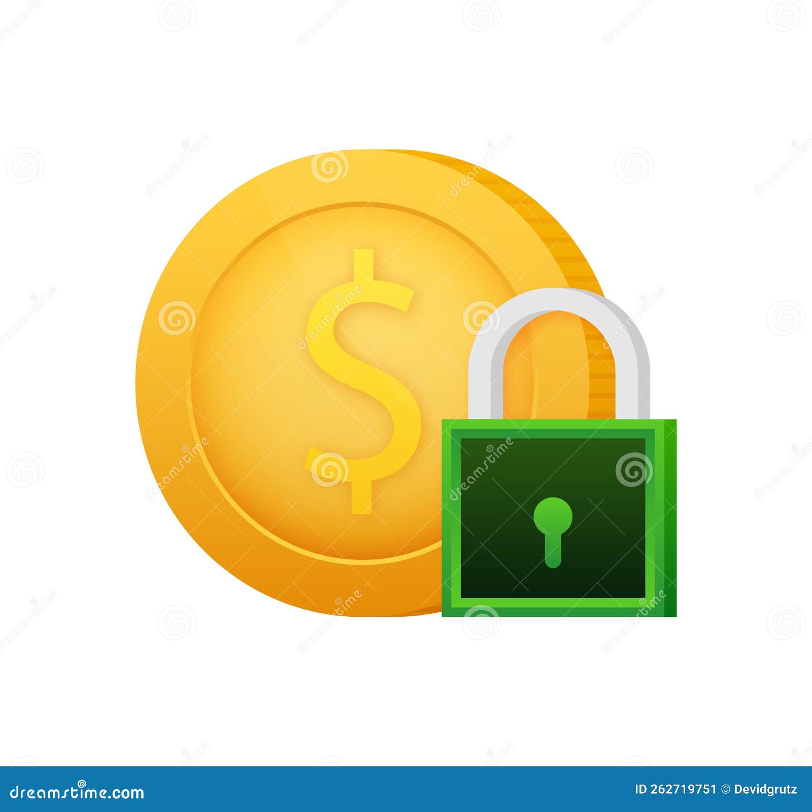 Fixed Income and Costs. Budget Icon. Vector Stock Illustration. Stock ...