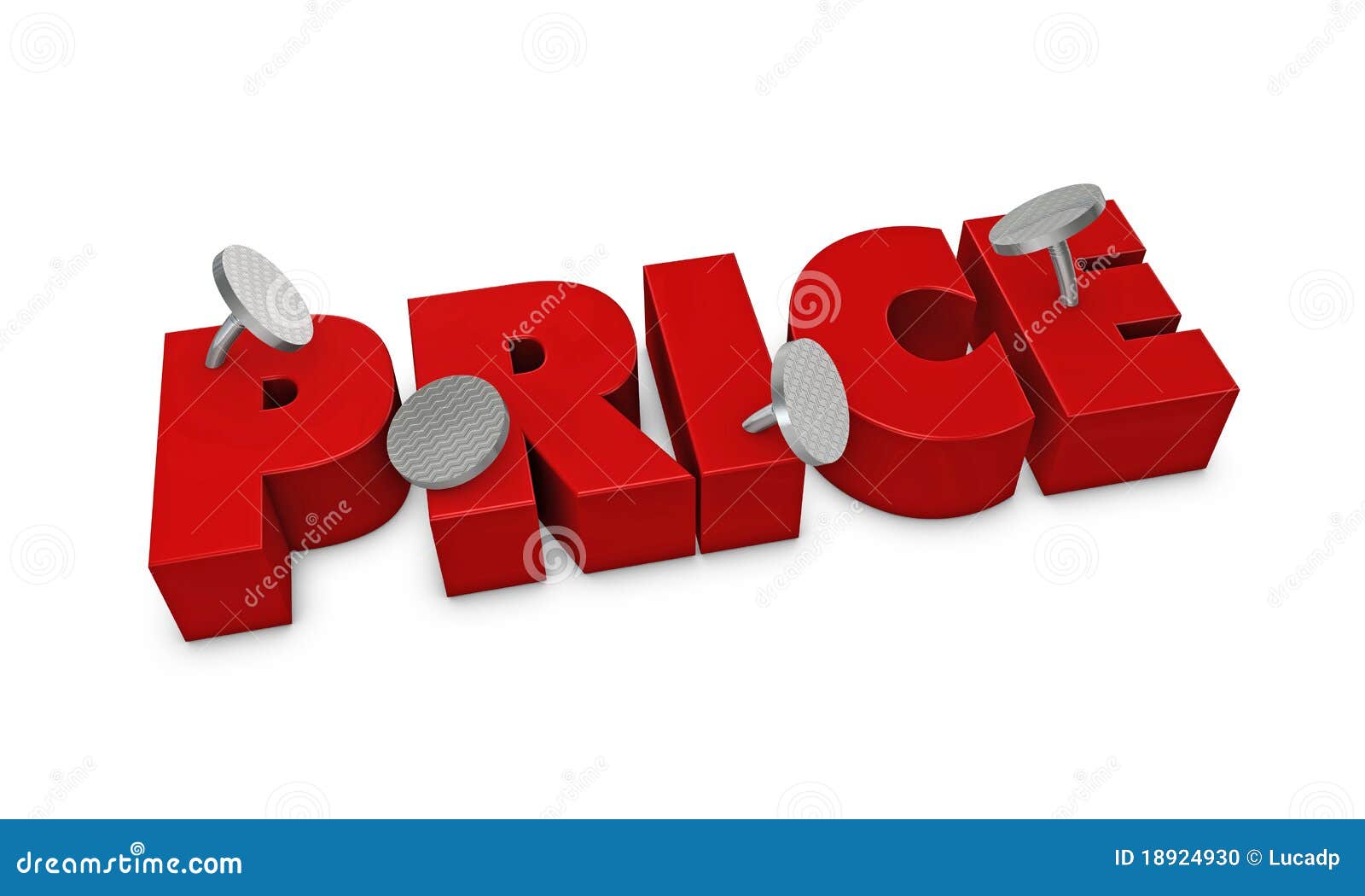 Fixed price stock illustration. Illustration of metaphor - 18924930