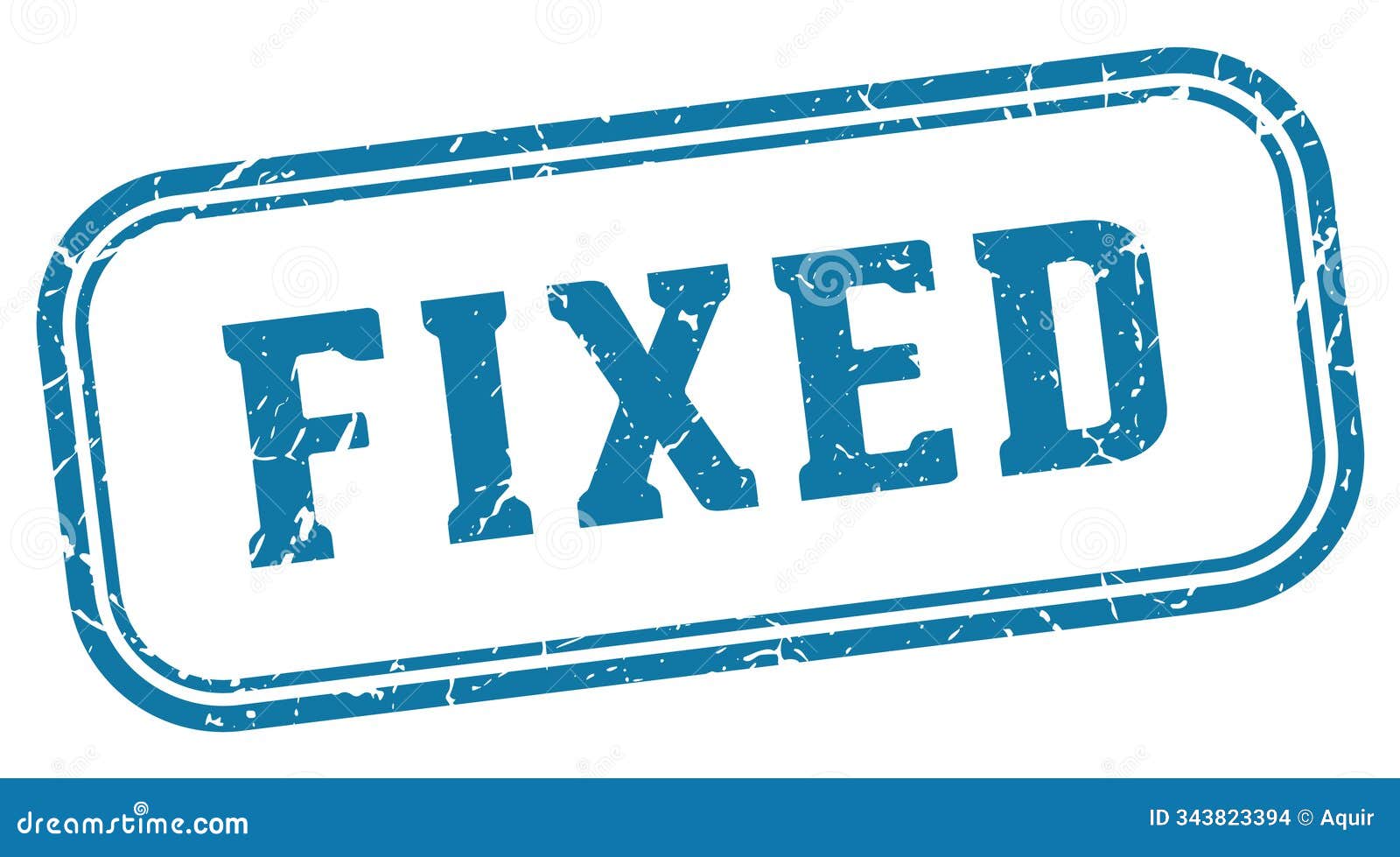 Fixed Stamp Rubber Grunge Royalty-Free Stock Image | CartoonDealer.com ...