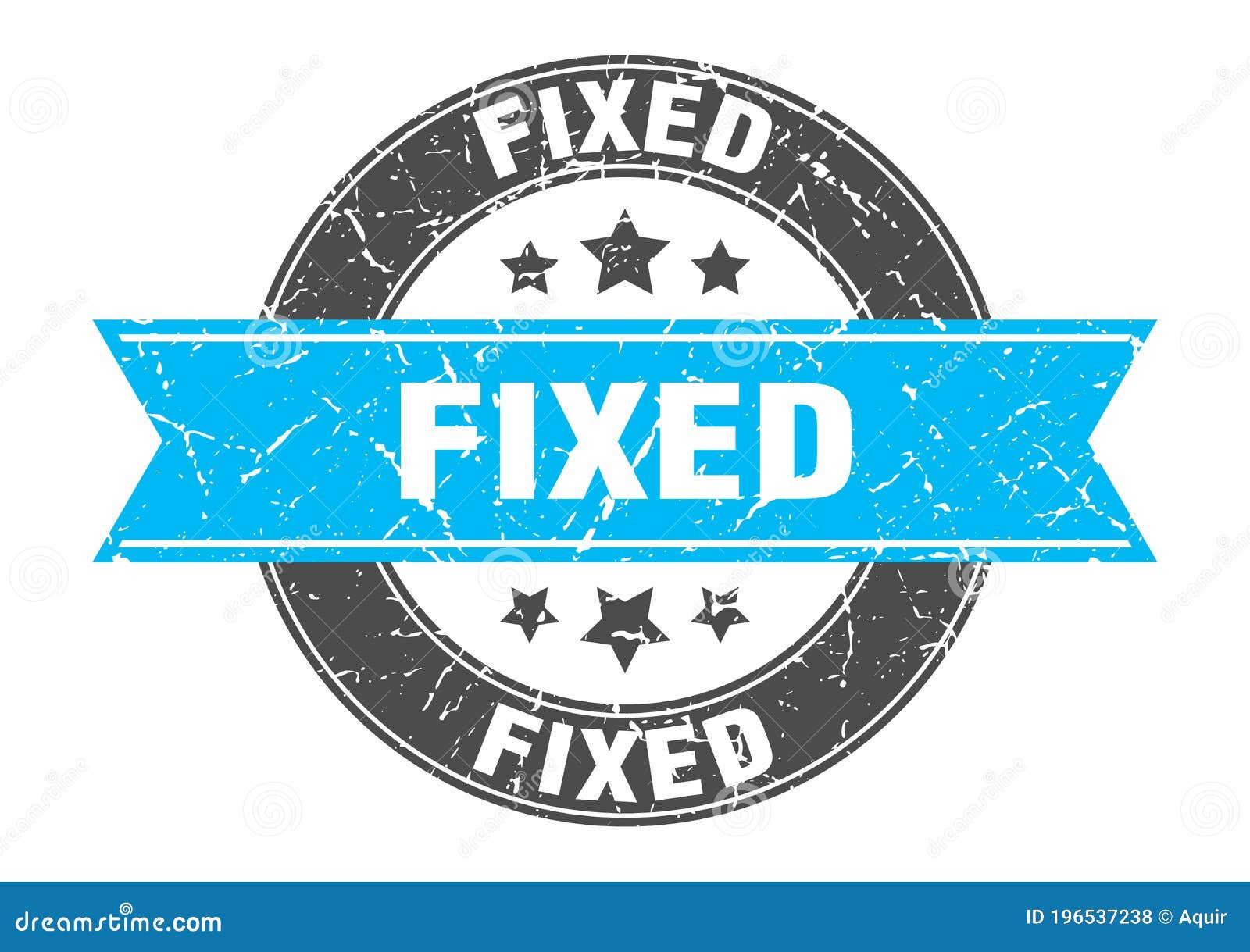 Fixed stamp stock vector. Illustration of peeler, label - 196537238