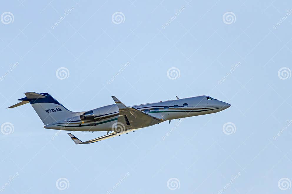 A Fixed Wing, Multi Engine Private Jet Cessna 525C CitationJet CJ4 ...