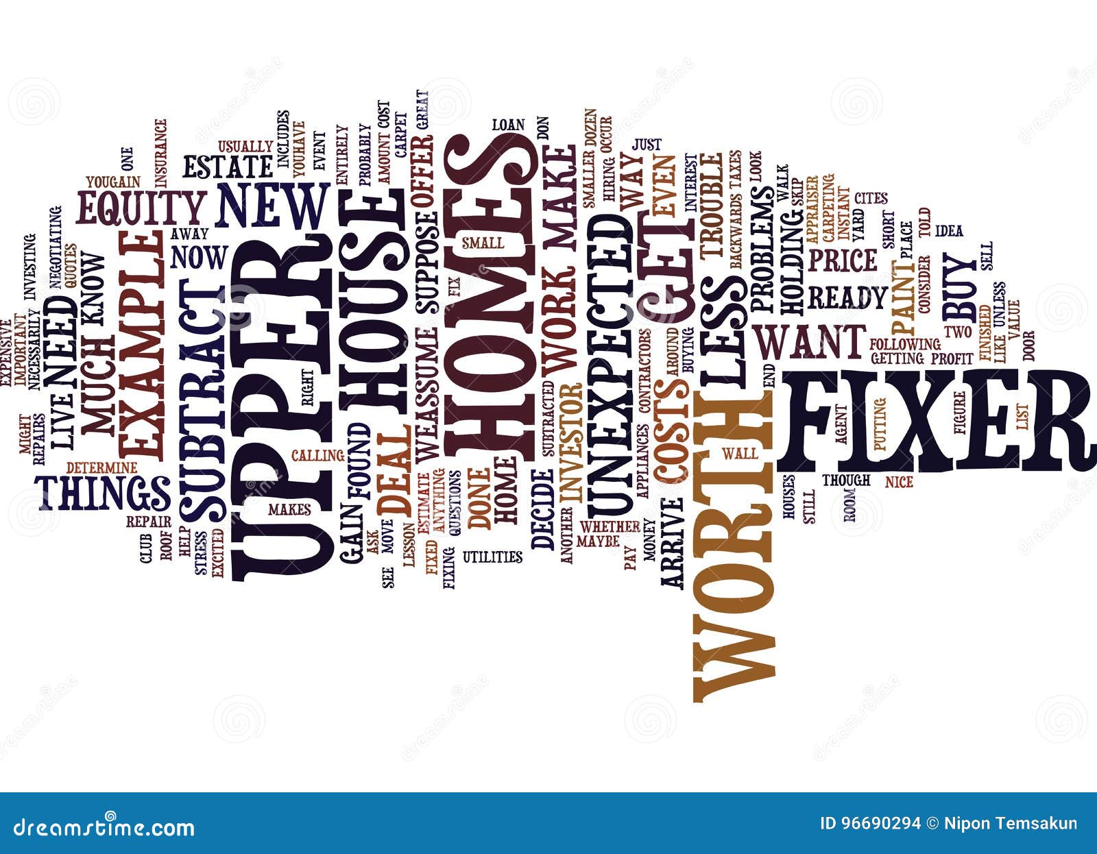 Fixer Upper Homes are You Ready Text Background Word Cloud Concept ...