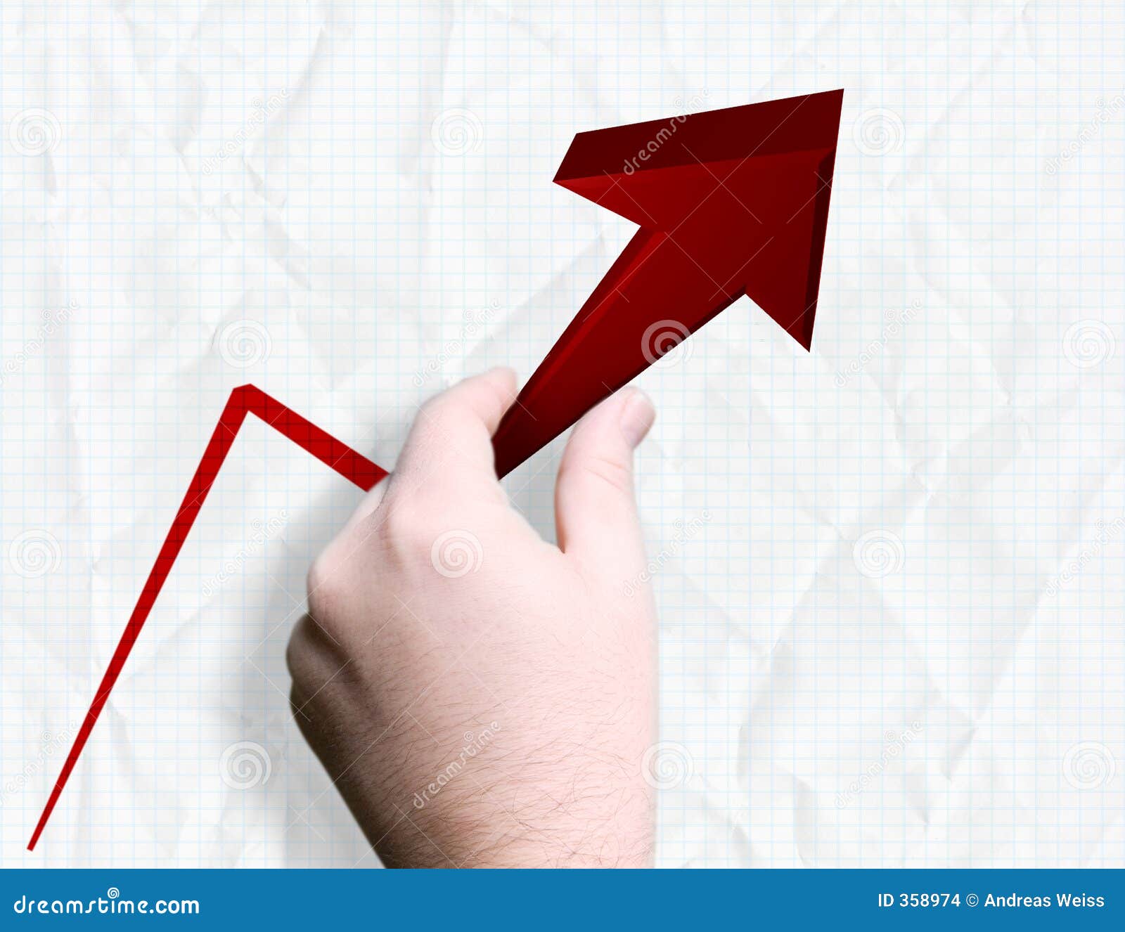 Fixing a Chart stock illustration. Illustration of market - 358974