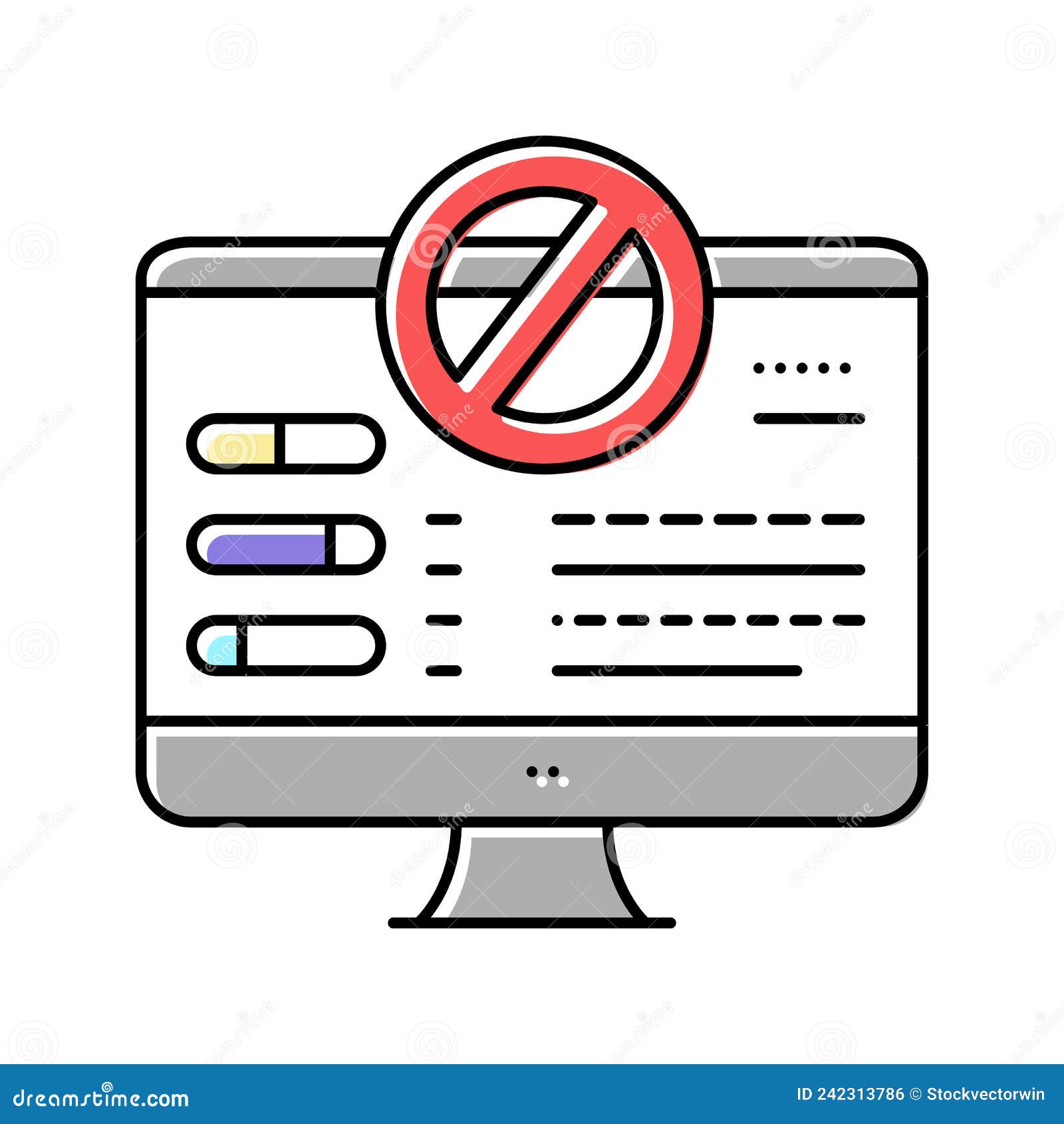 Fixing Computer Errors Color Icon Vector Illustration Stock Vector ... Fixing Computer Errors Color Icon Vector Illustration Stock Vector ...
