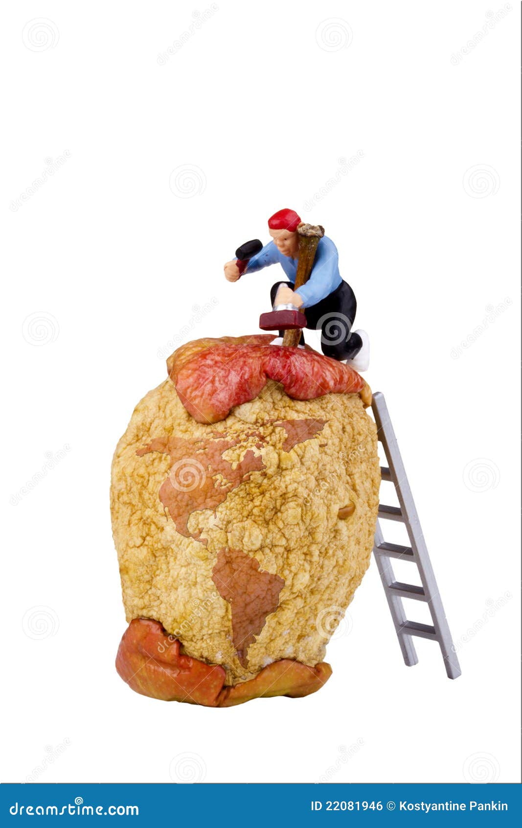 Fixing Earth Concept stock photo. Image of earth, disgusting - 22081946