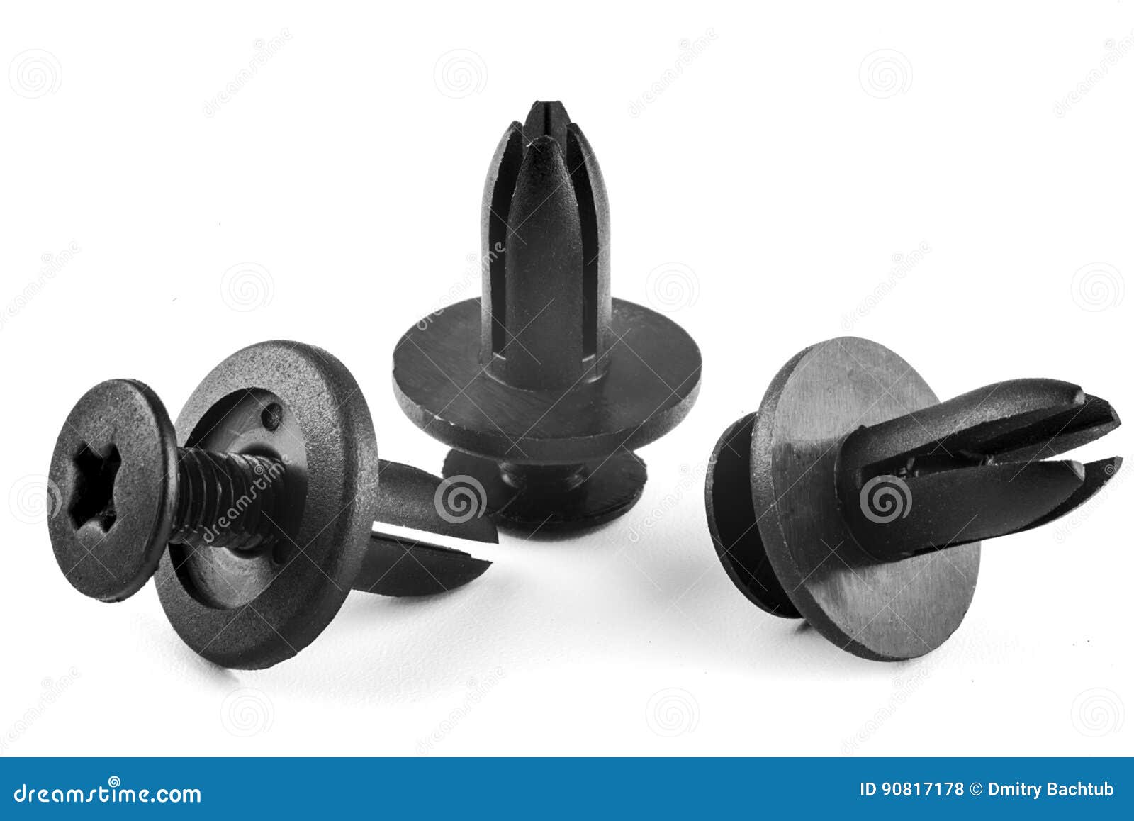 Fixing Element for Car Interior Details Stock Photo - Image of plastic ...