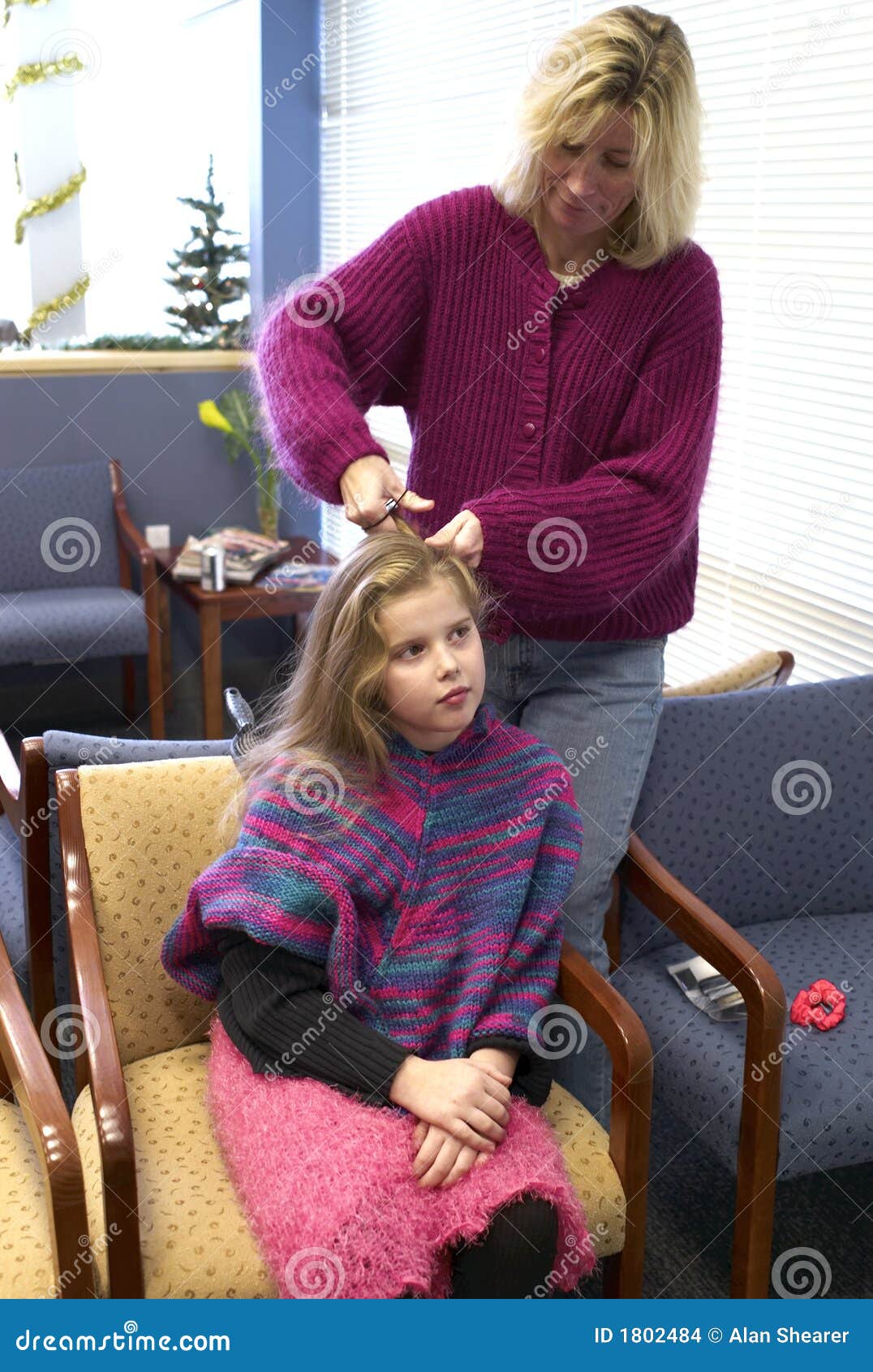 Fixing her hair stock photo. Image of fixing, waiting - 1802484
