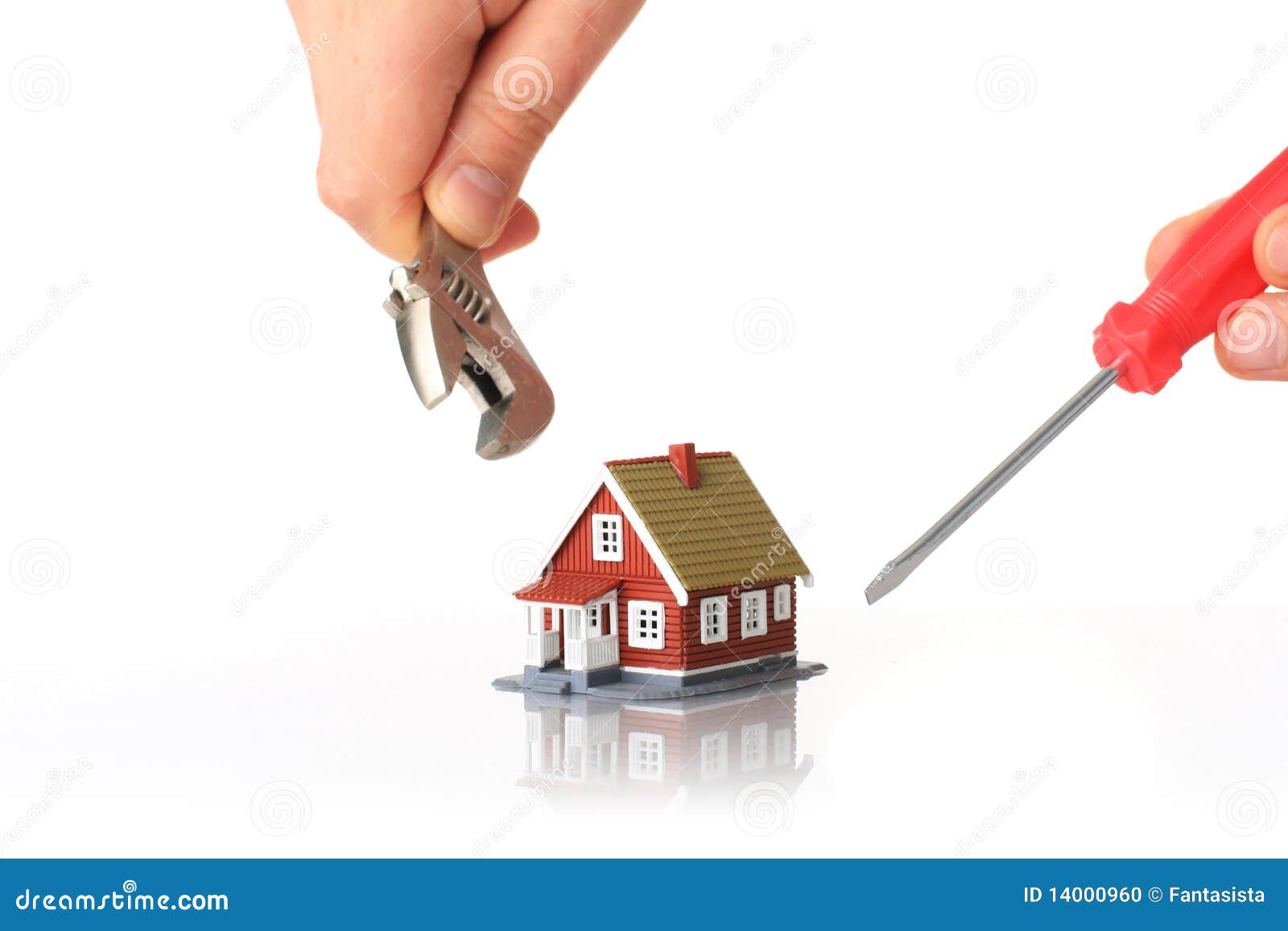 Fixing house. stock photo. Image of home, renovation - 14000960