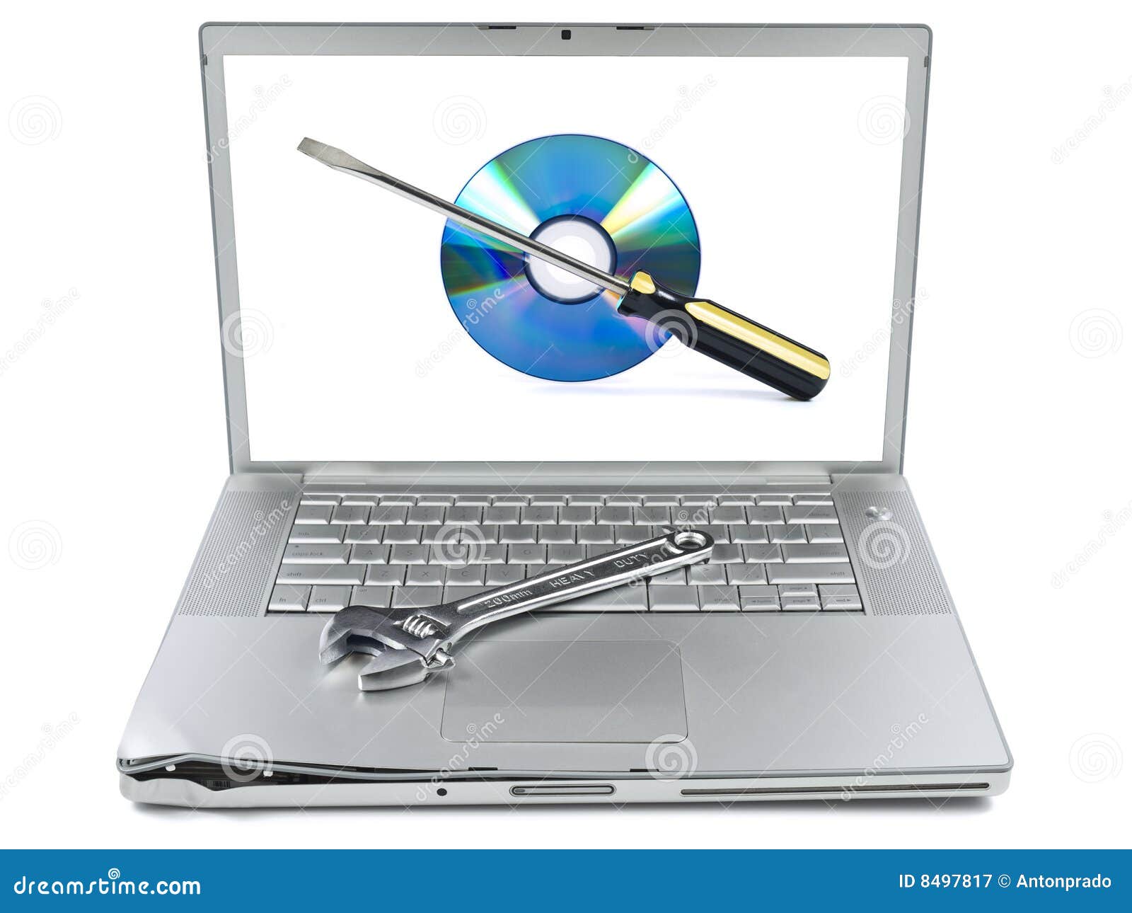 Fixing problems stock image. Image of crash, damage, adjustable - 8497817