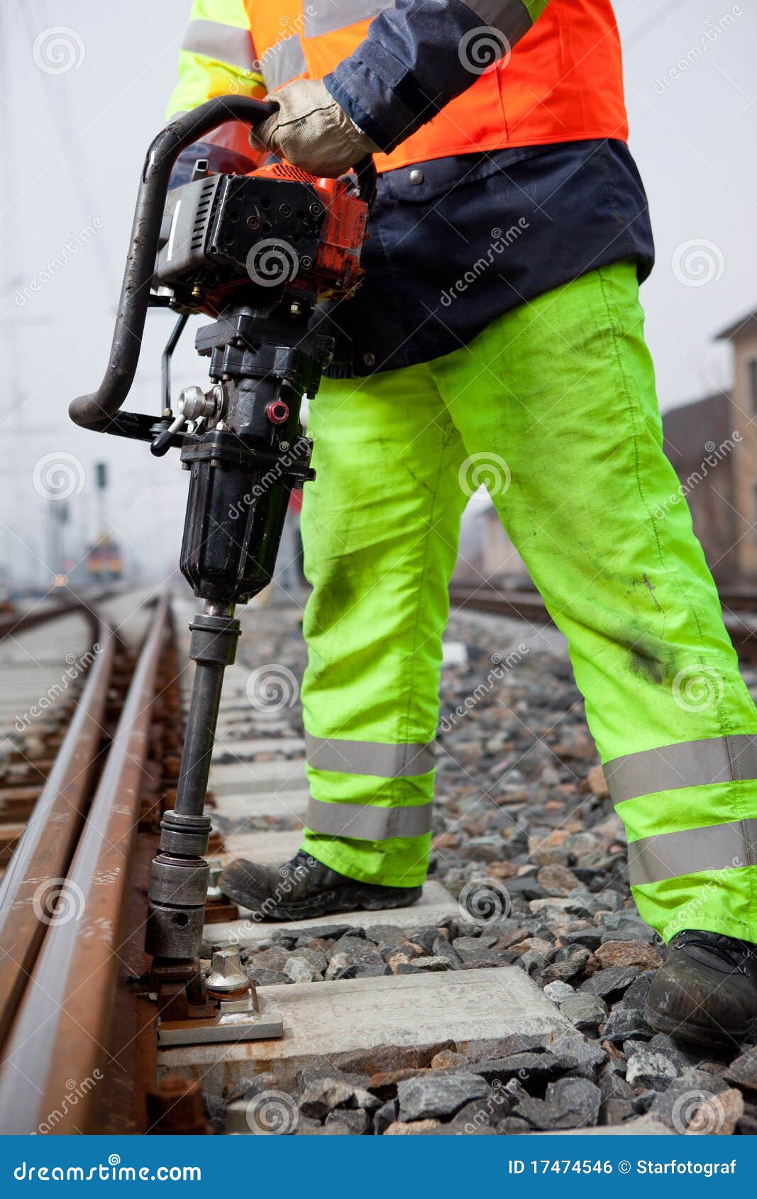 Fixing screws of the track stock photo. Image of colors - 17474546