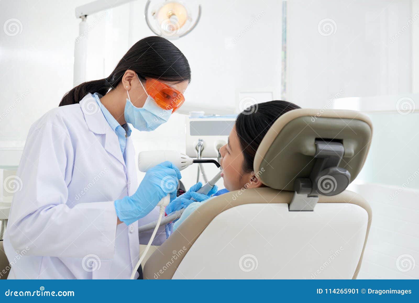 Fixing teeth stock image. Image of hygiene, orthodontist - 114265901