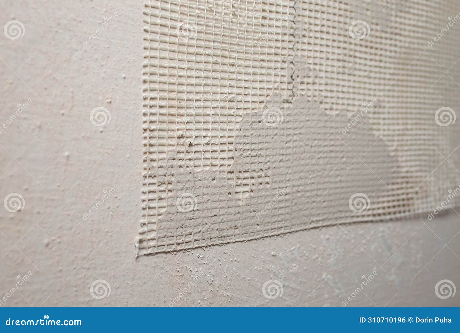 Fixing a Wall with a Mesh, Abstract Soft Focus Textures Stock Photo ...