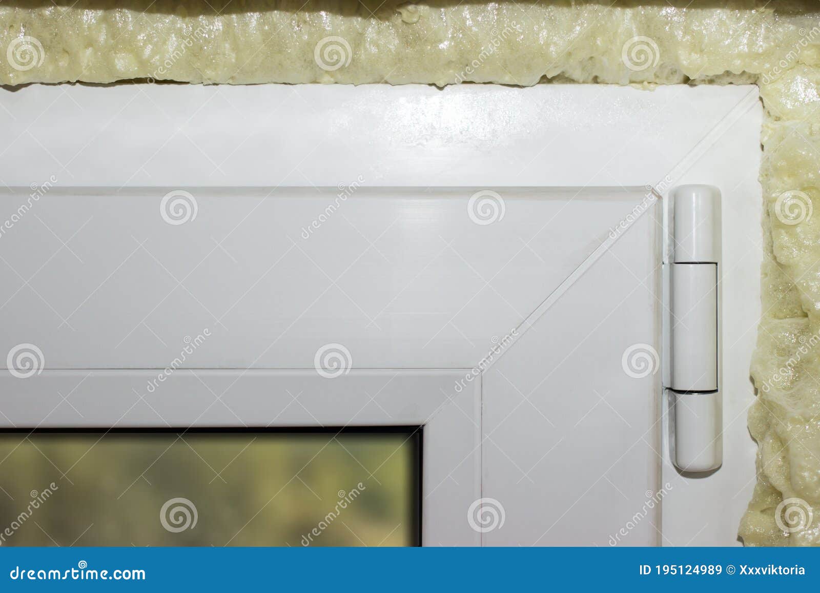 Fixing a Window Using Polyurethane Foam. Installing Polyurethane Foam ...