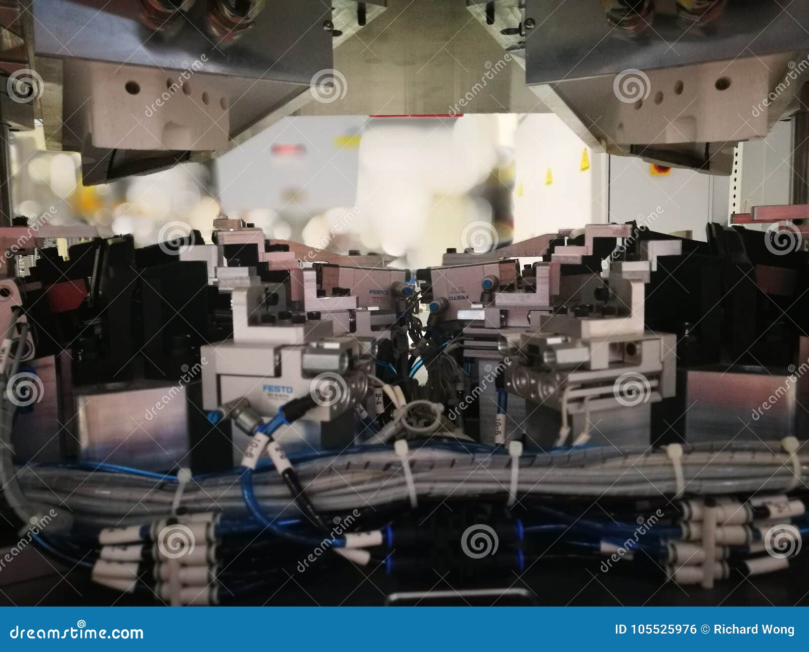 The Fixture on the Machine Pending for Production Editorial Photo ...