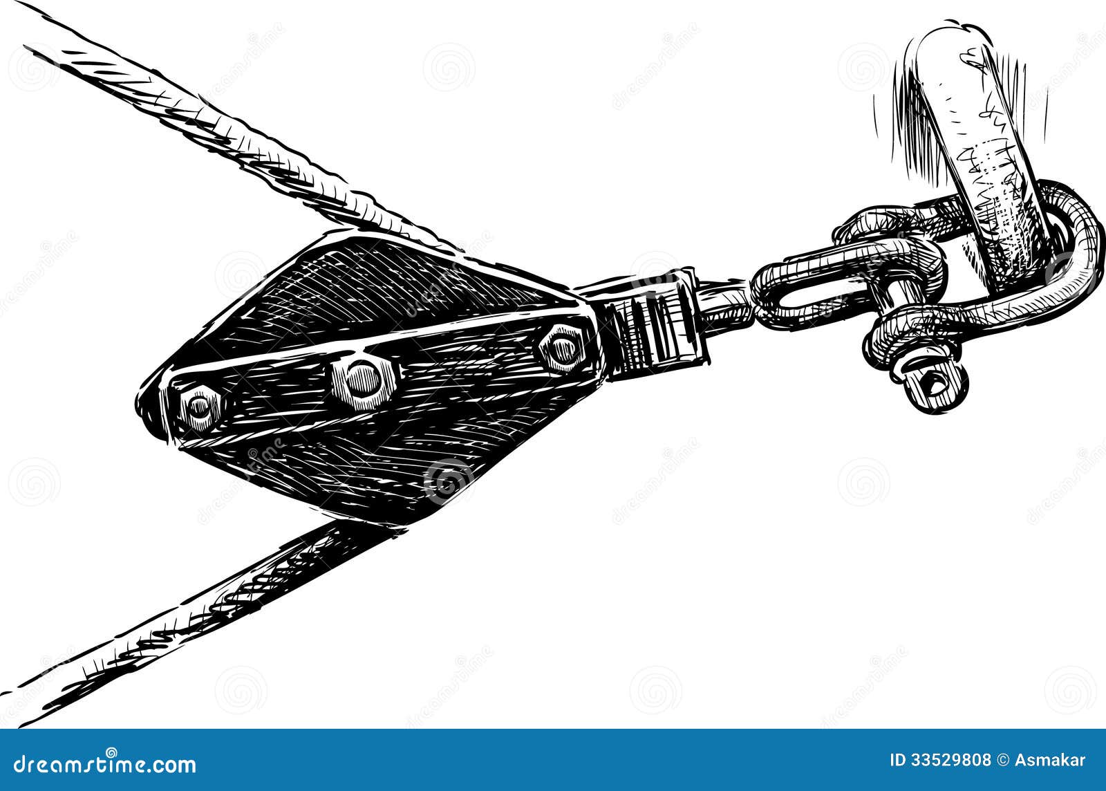 Rigging Of A Sailing Ship `Kruzenshtern` Stock Photo | CartoonDealer ...