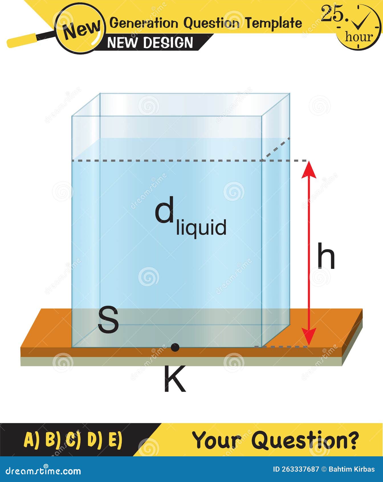 Physics, Pressure and Lifting Force, Archimedes Principle, Pressure of ...