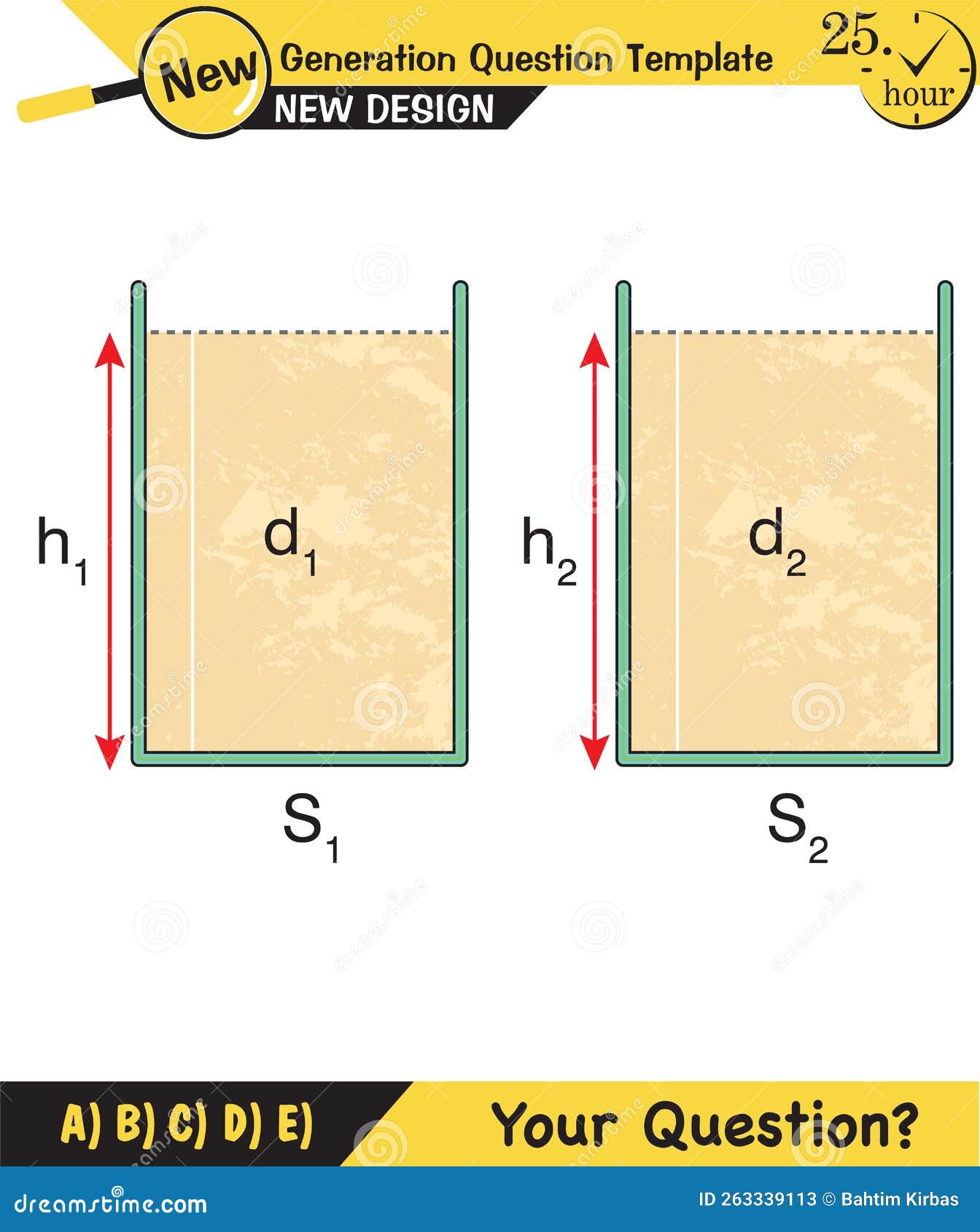 Physics, Pressure and Lifting Force, Archimedes Principle, Pressure of ...