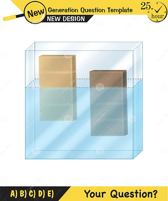 Physics, Pressure and Lifting Force, Archimedes Principle, Pressure of ...