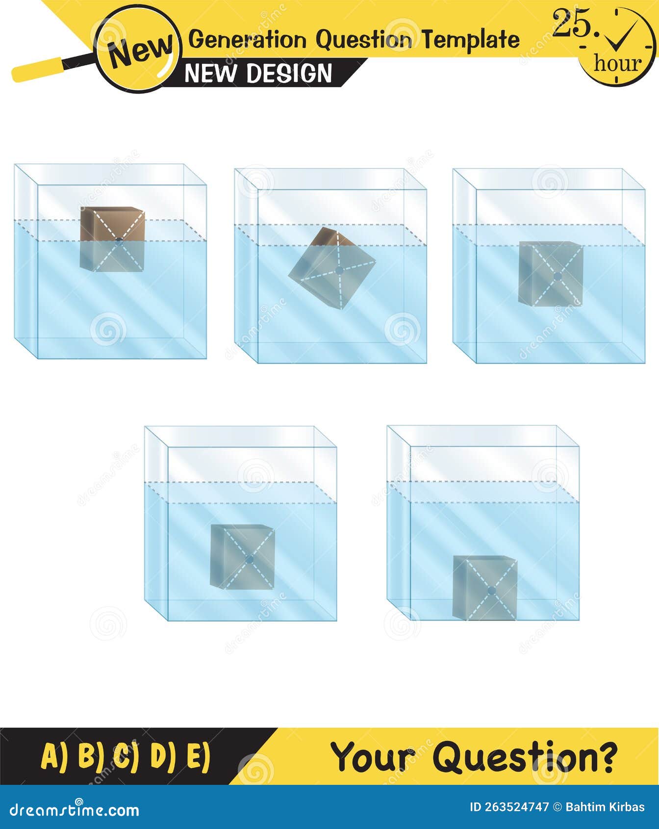 Physics, Pressure And Lifting Force, Archimedes Principle, Pressure Of ...