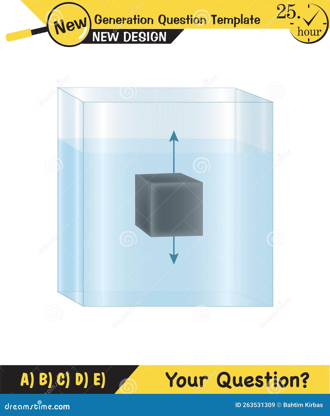 Physics, Pressure and Lifting Force, Archimedes Principle, Pressure of ...