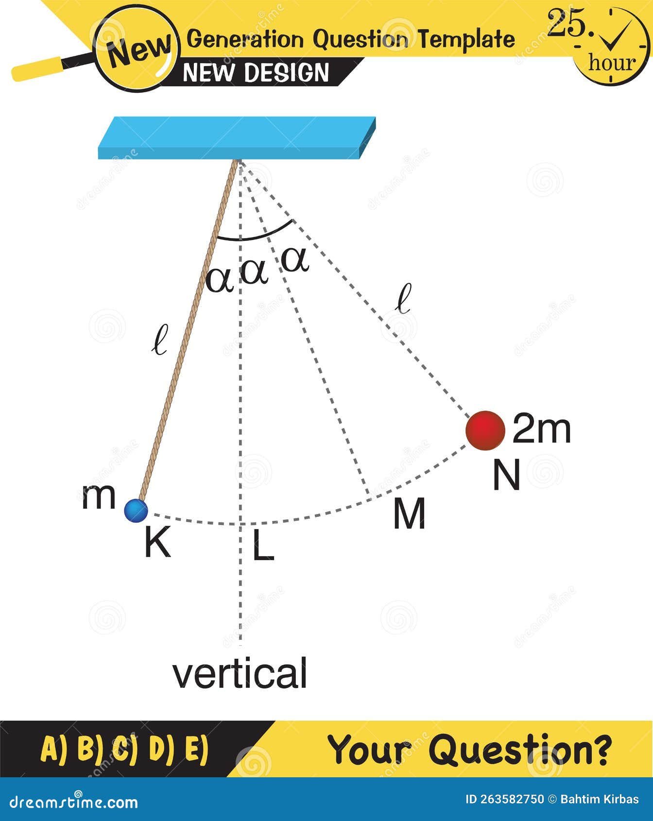 Physics, Simple Harmonic Motion, Next Generation Question Template ...