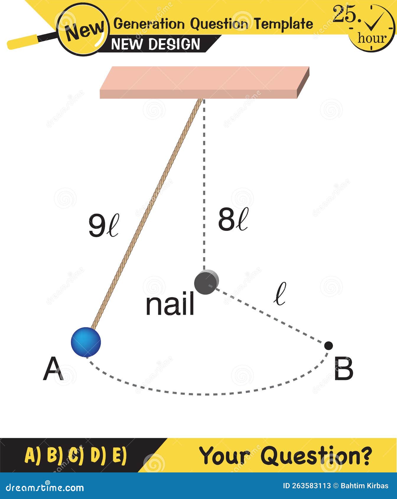 Physics, Simple Harmonic Motion, Next Generation Question Template ...
