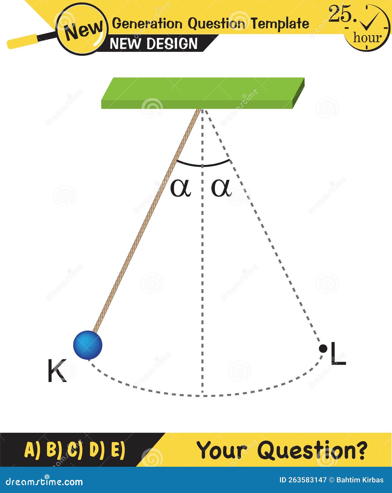 Physics, Simple Harmonic Motion, Next Generation Question Template ...