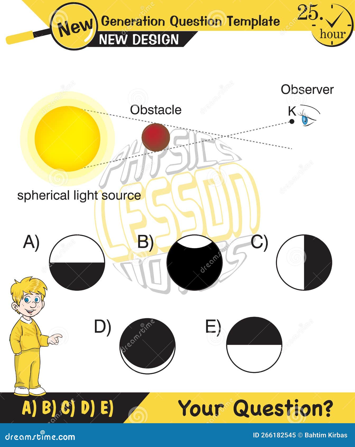 Physics, Shadow Experiments, Optics, Shadow Formation with Light ...