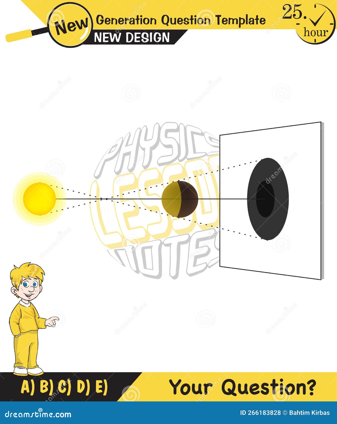 Physics, Shadow Experiments, Optics, Shadow Formation with Light ...