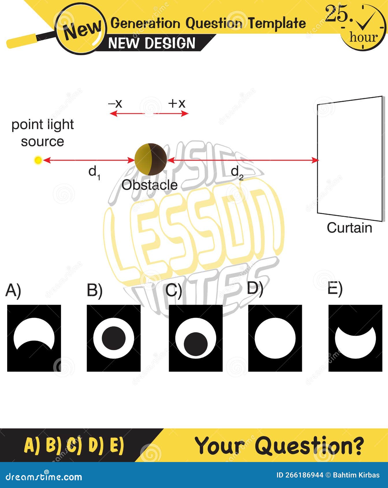 Physics, Shadow Experiments, Optics, Shadow Formation with Light ...