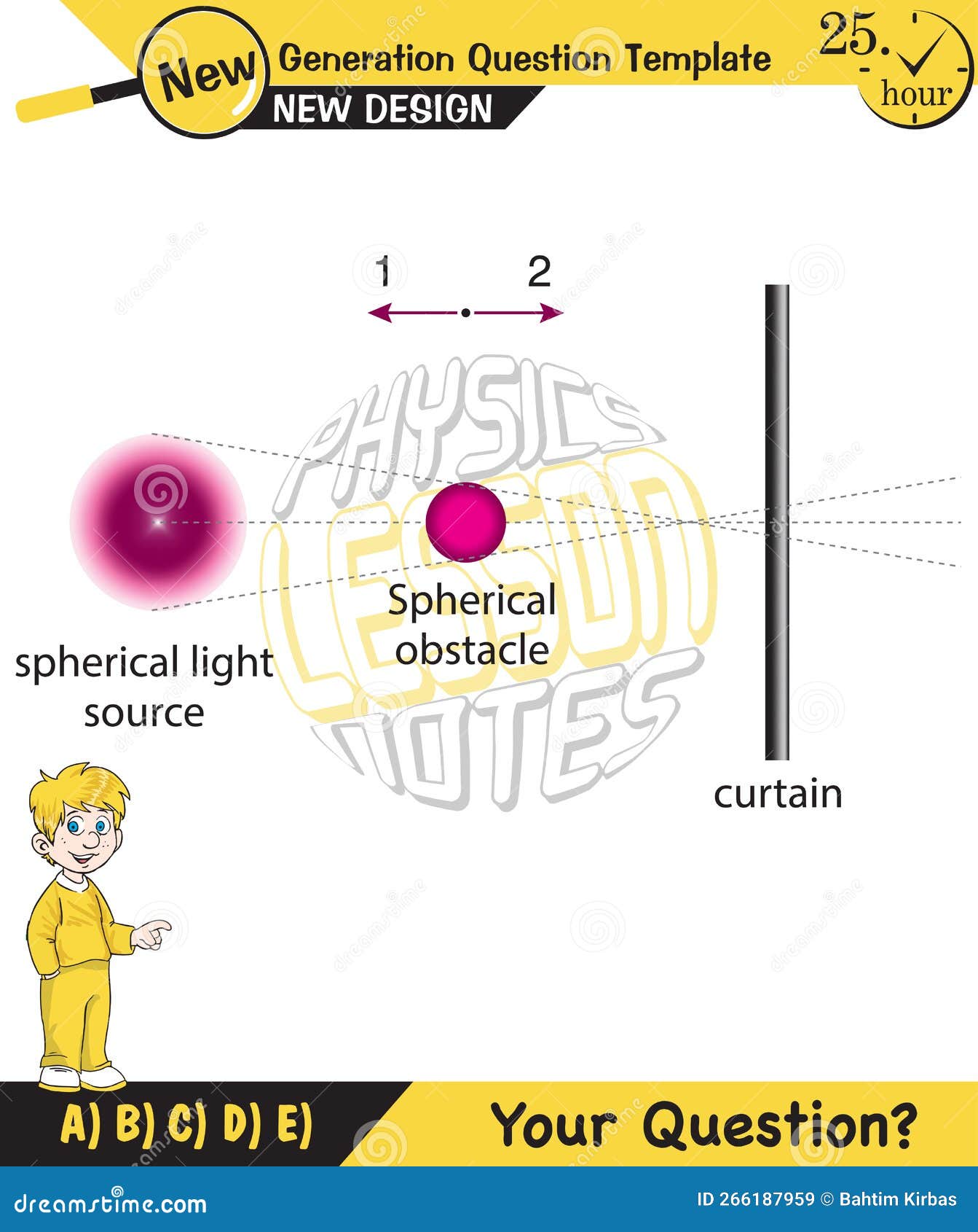 Physics, Shadow Experiments, Optics, Shadow Formation with Light ...