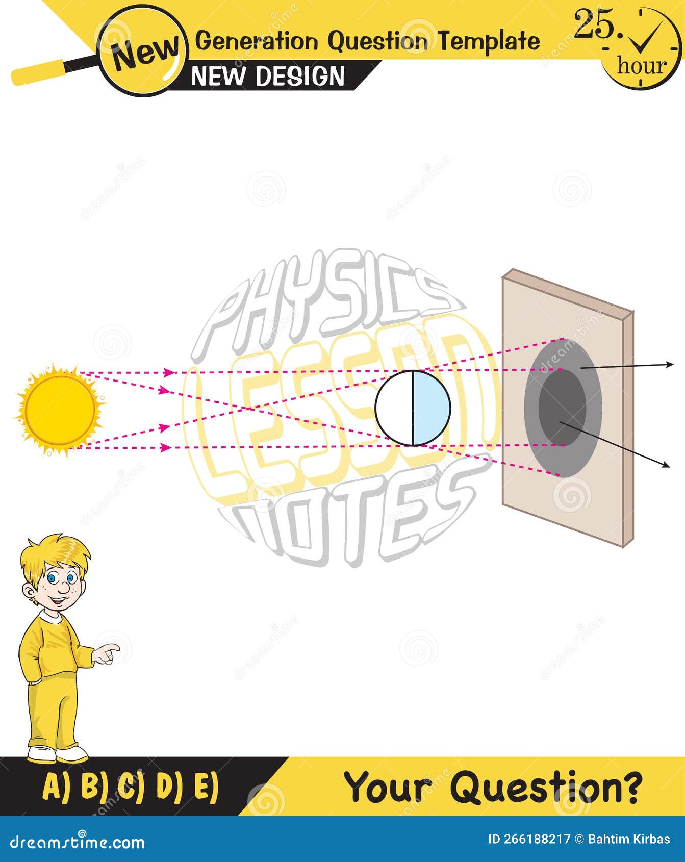 Physics, Shadow Experiments, Optics, Shadow Formation with Light ...