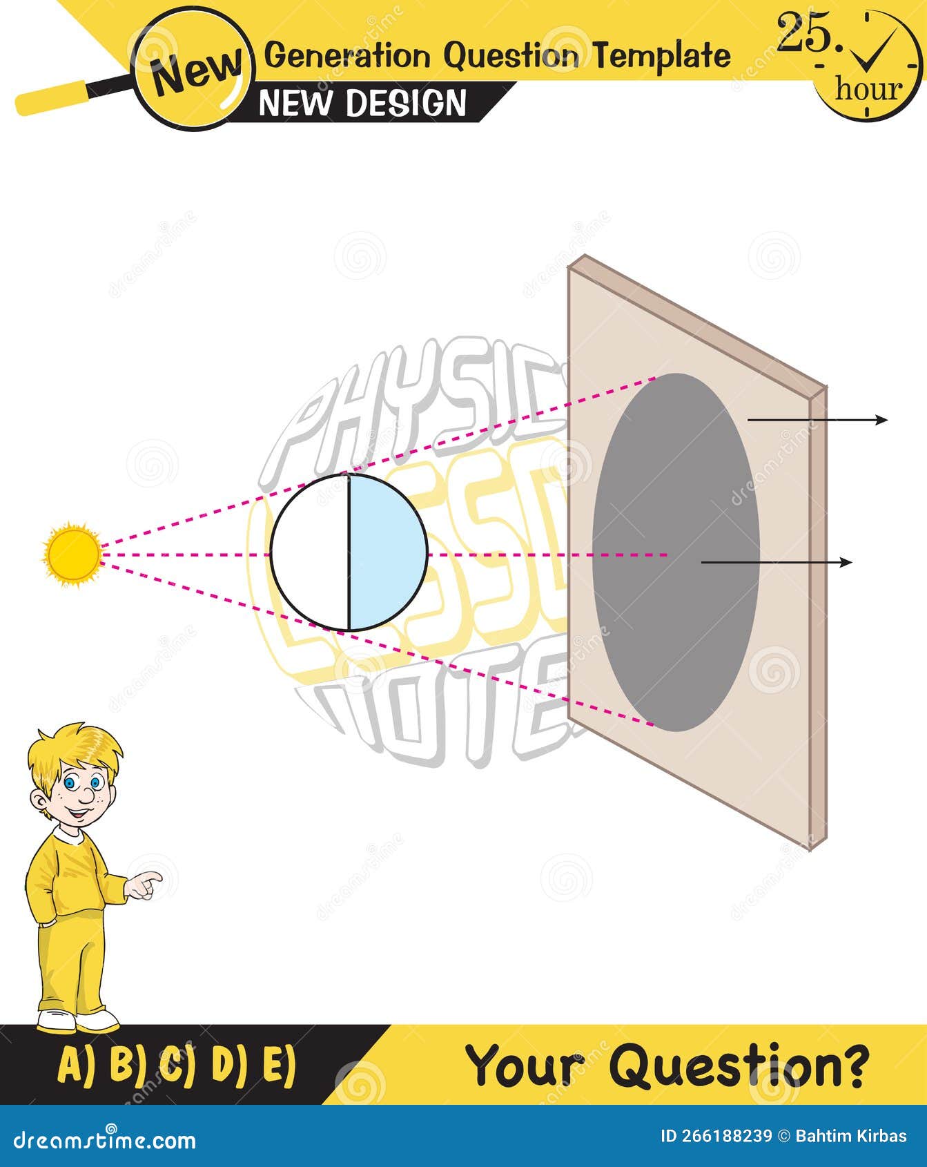 Physics, Shadow Experiments, Optics, Shadow Formation with Light ...