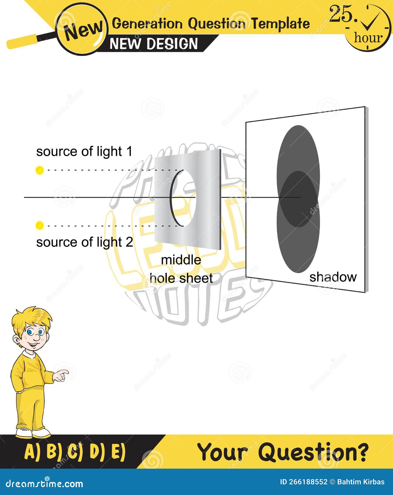Physics, Shadow Experiments, Optics, Shadow Formation with Light ...