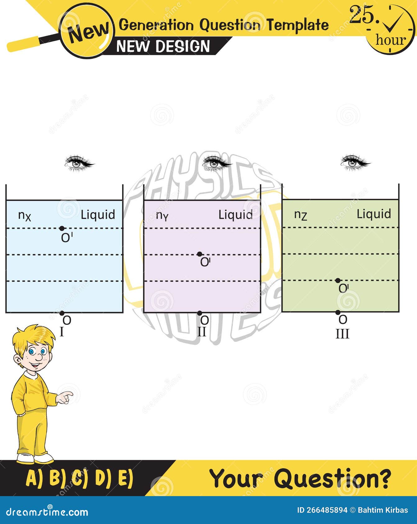 Physics, Light and Enlightenment, Refraction of Light, Convex and ...