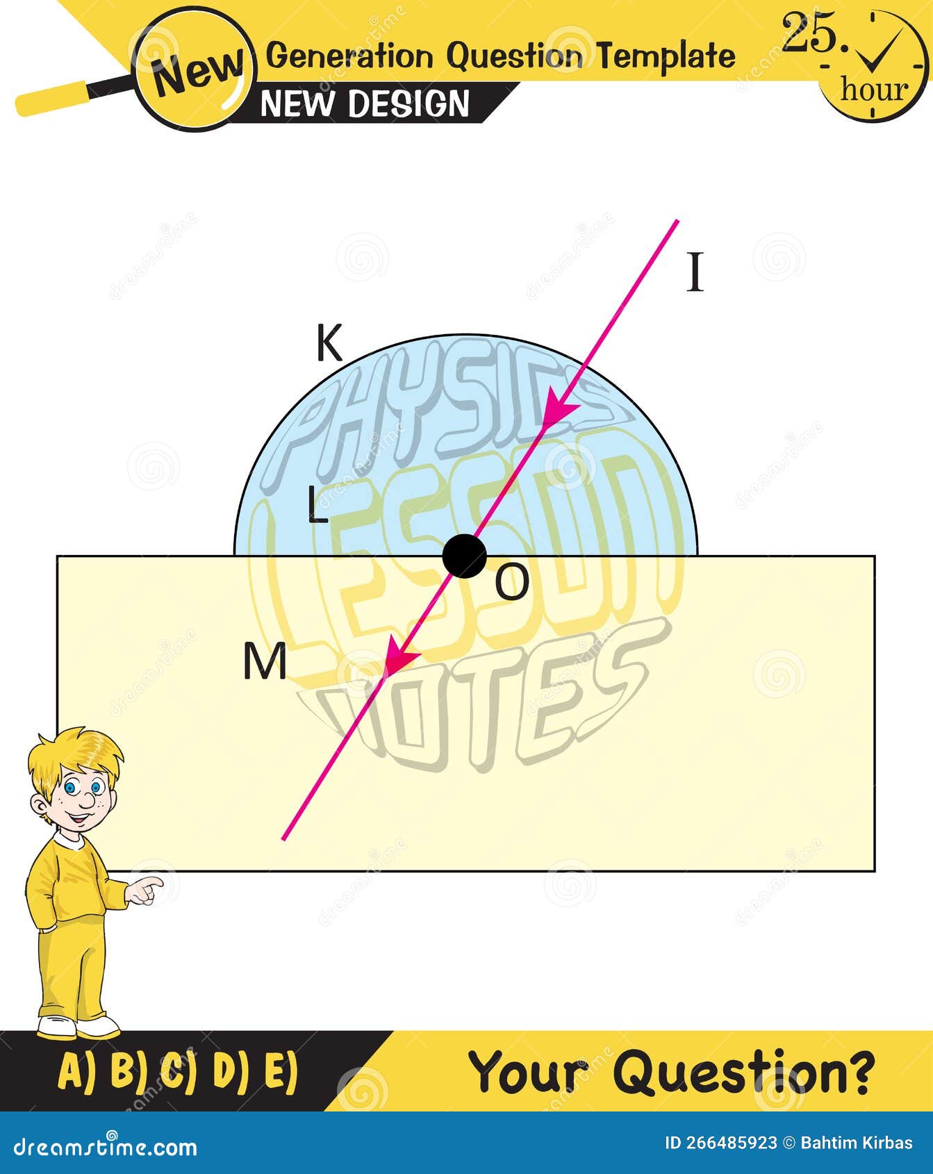 Physics, Light and Enlightenment, Refraction of Light, Convex and ...