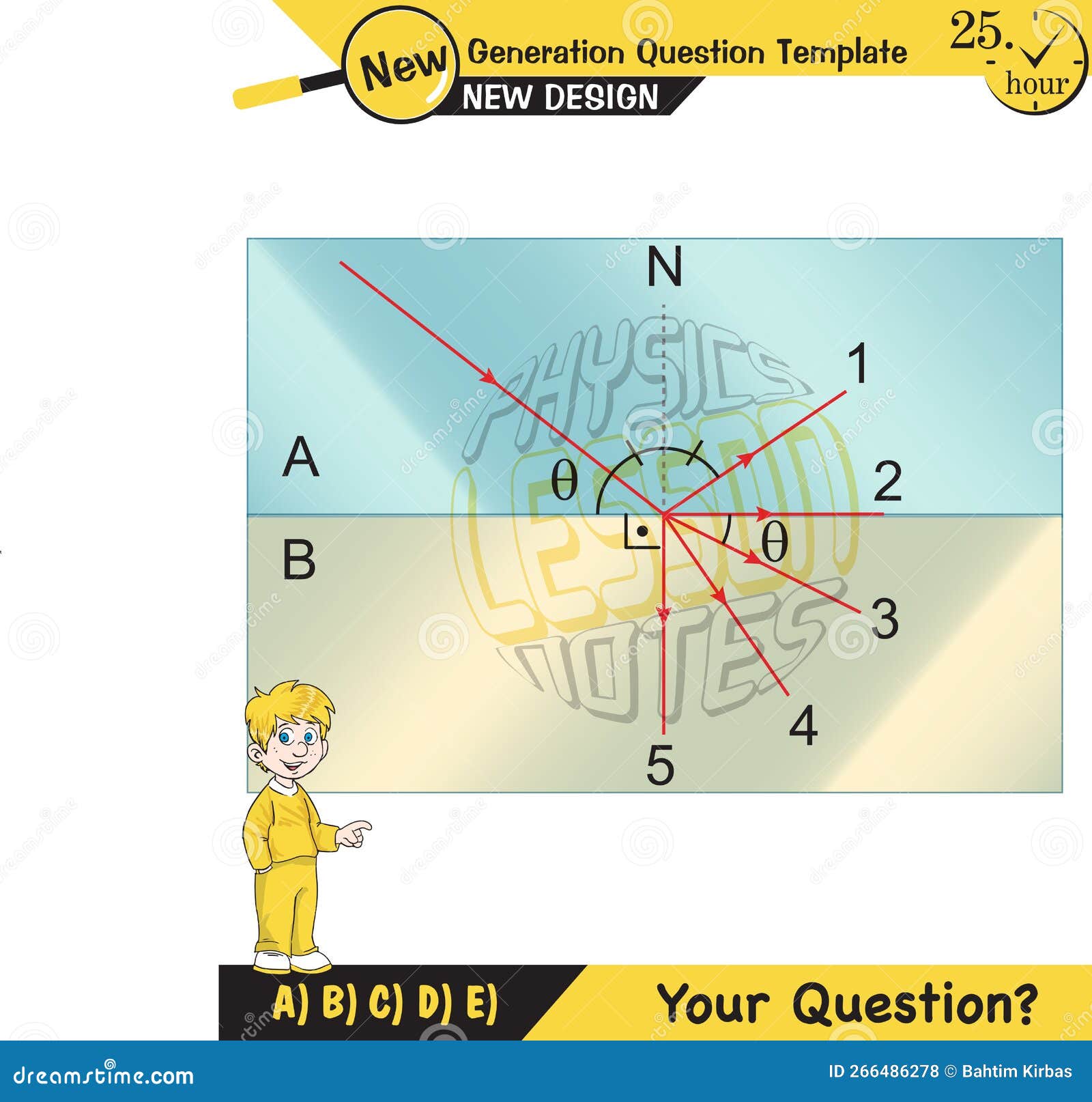 Physics, Light and Enlightenment, Refraction of Light, Convex and ...